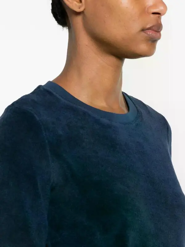 Suzie Kondi Terry Cloth Crewneck