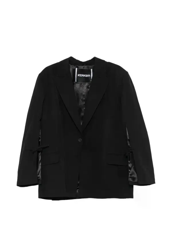 FRENKEN Bow-embellishment Blazer