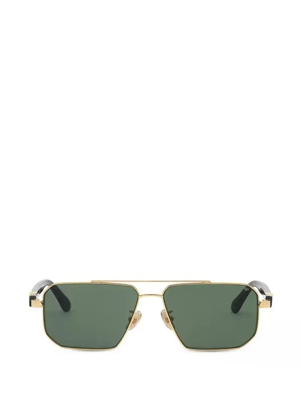 Philipp Plein Geometric Frame Sunglasses - Green