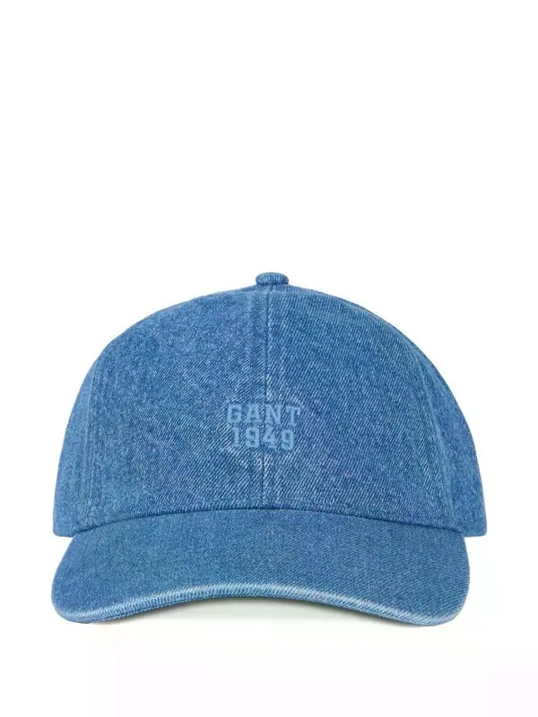 Gant Logo-embroidered Denim Cap