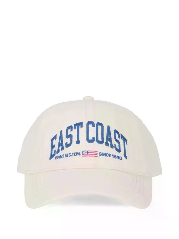 Gant Embroidered Baseball Cap - White