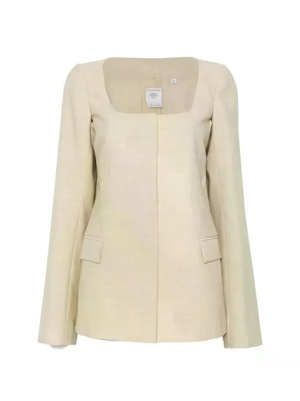 Calvin Klein Camille Square-neck Jacket