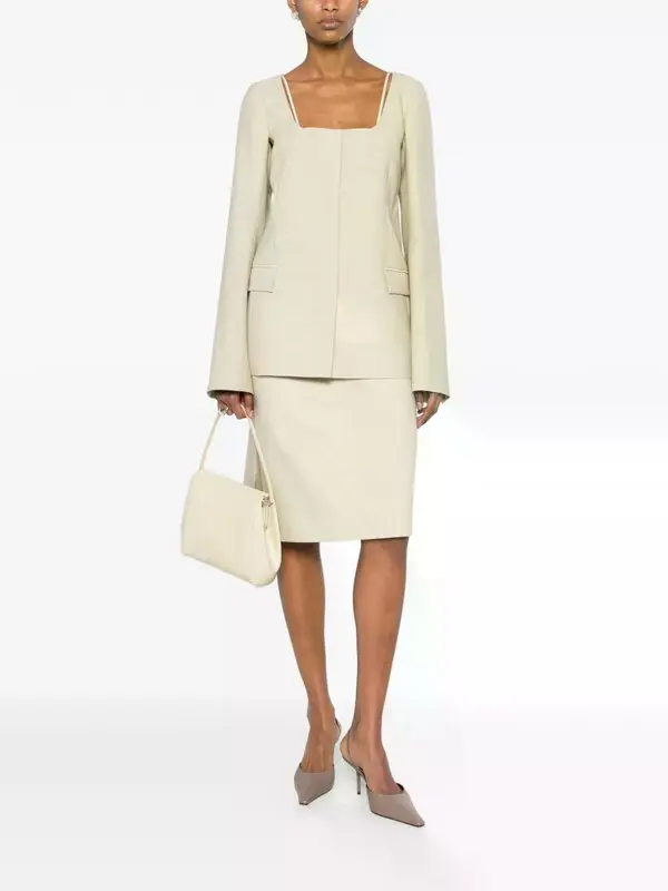 Calvin Klein Camille Square-neck Jacket