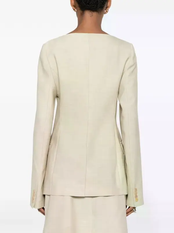 Calvin Klein Camille Square-neck Jacket