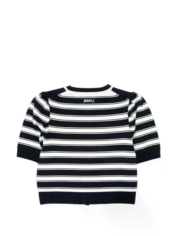 JUUN.J Striped Cardigan