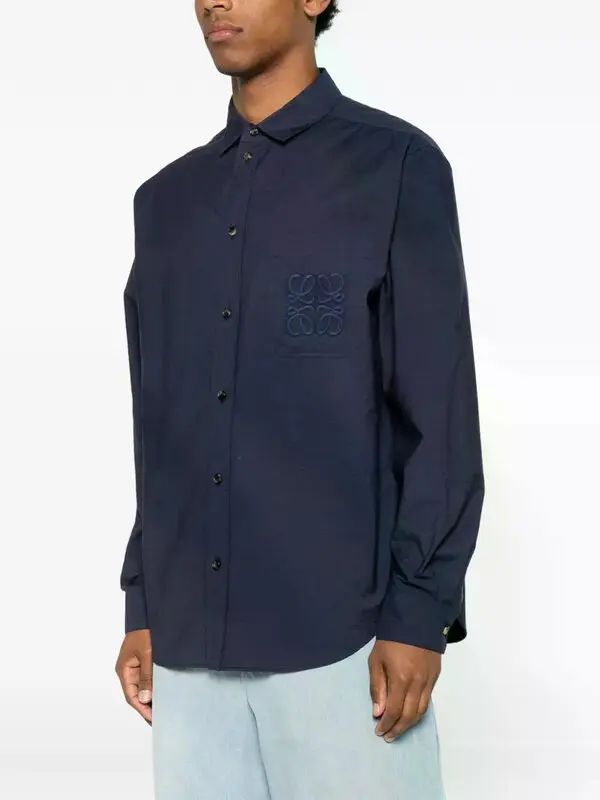 Loewe Anagram-embroidered Shirt