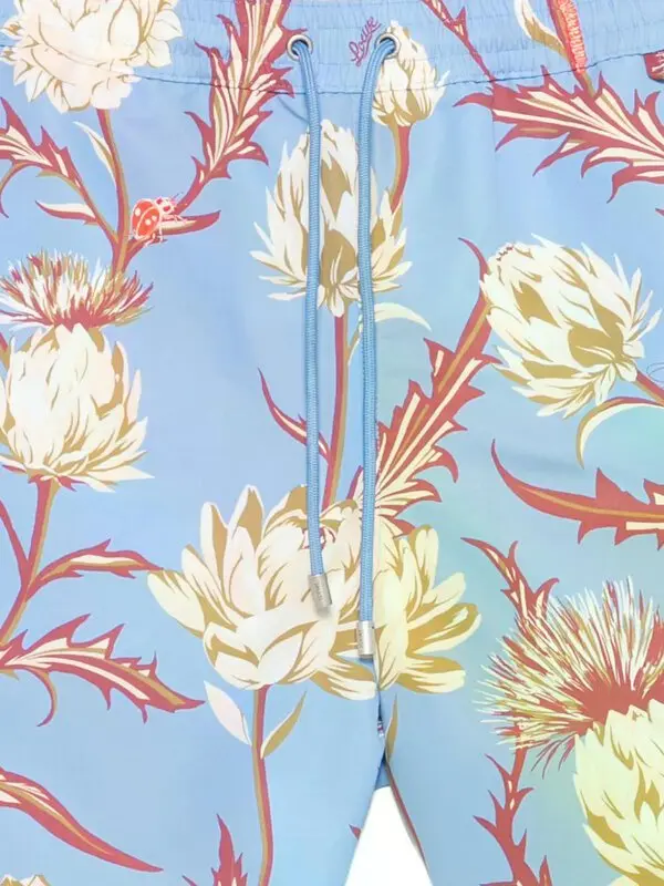 Loewe X Paula's Ibiza Floral Print Swim Shorts