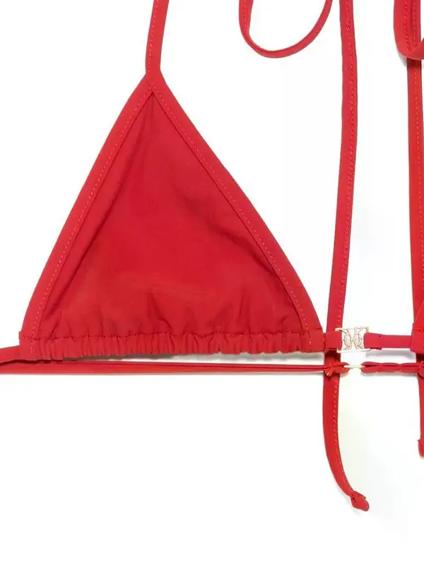 Kiki De Montparnasse Coer Bikini Top - Red