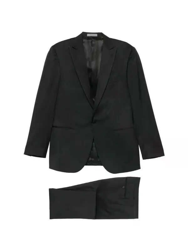 Corneliani Peak-lapel Virgin-wool Suit