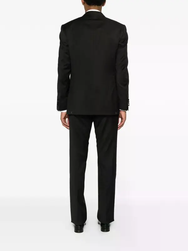 Corneliani Peak-lapel Virgin-wool Suit