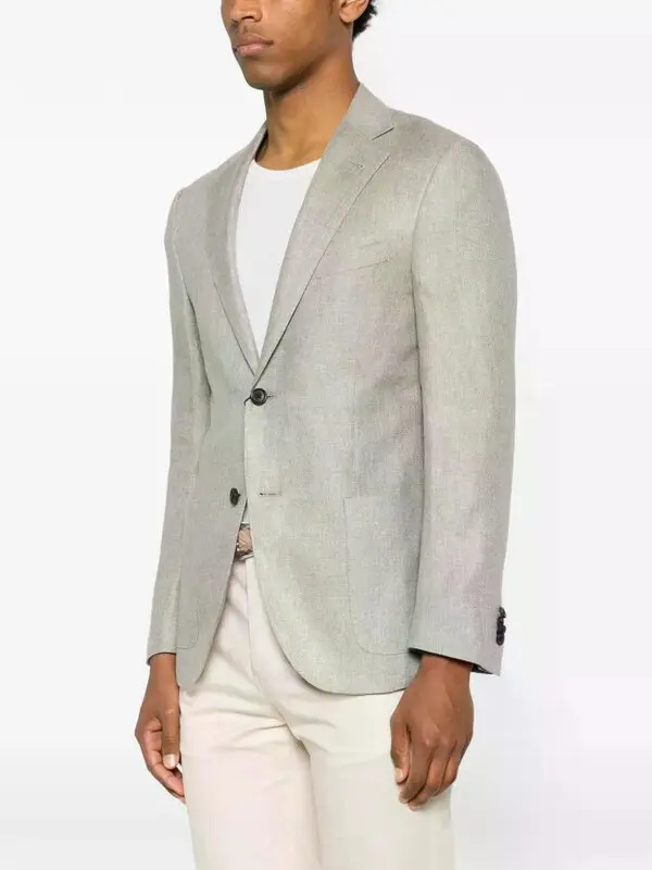 Corneliani Single-breasted Notched-lapels Blazer