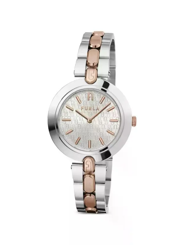 Furla Logo Links 34mm Watch
