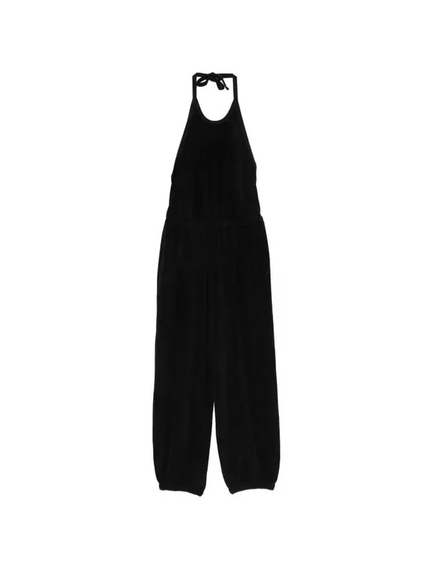 Suzie Kondi Halterneck Jumpsuit - Black