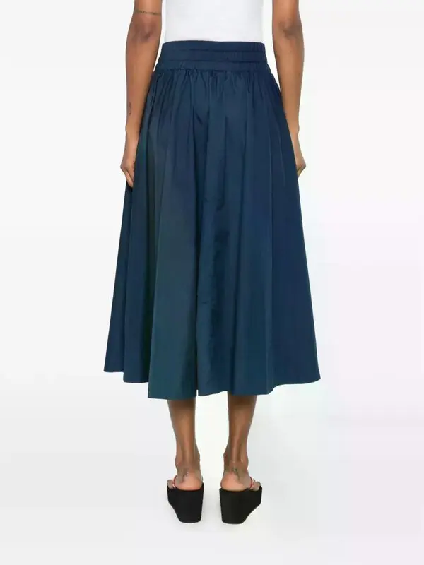 Suzie Kondi Kyria Gathered Midi Skirt