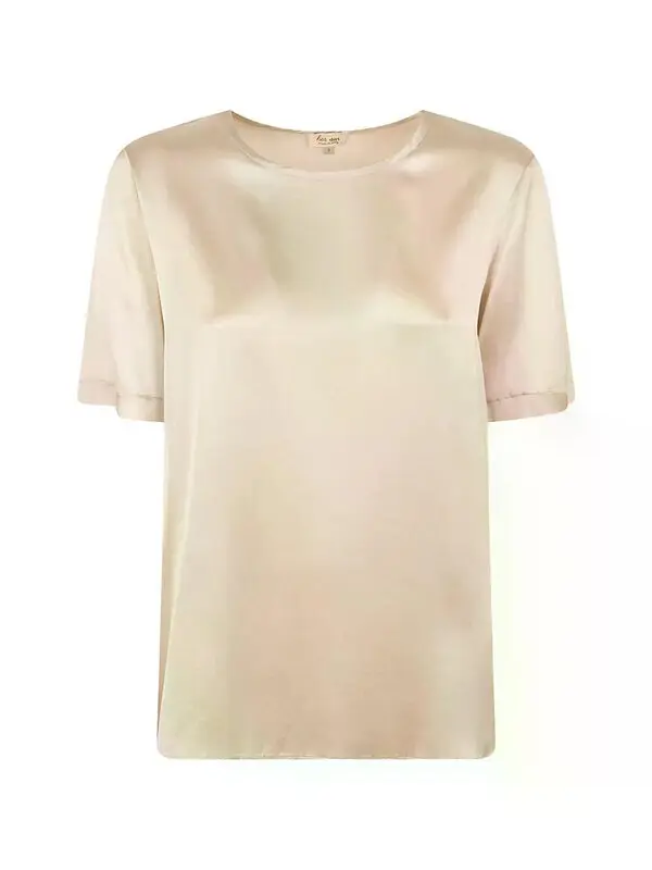 HER SHIRT Satin Finish Short-sleeve T-shirt