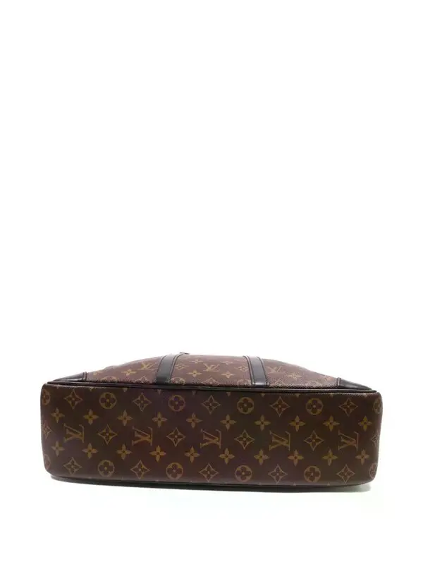 LOUIS VUITTON Porte-documents Monogram Macassar Briefcase