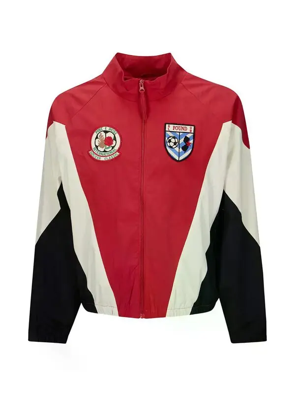 FOUND Colour-block Embroidered Jacket