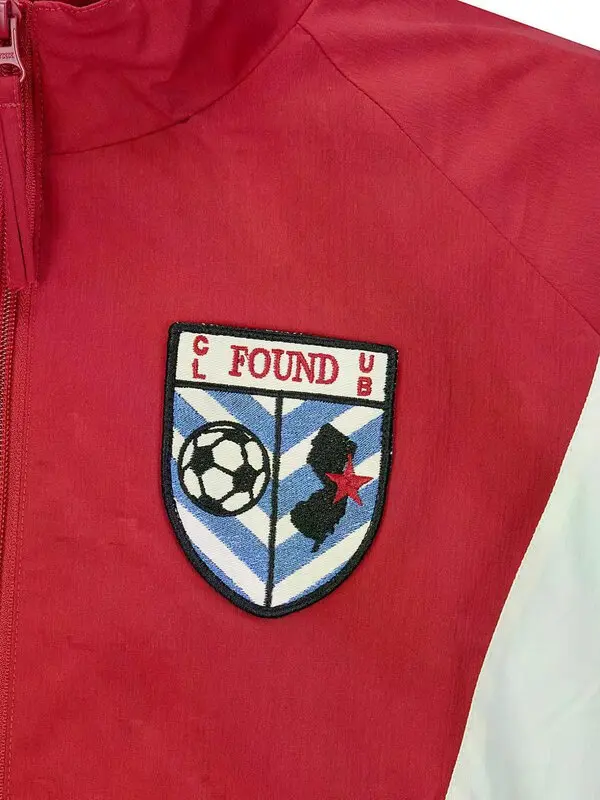 FOUND Colour-block Embroidered Jacket