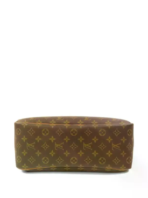 LOUIS VUITTON Monogram Deauville Tote Bag - Brown