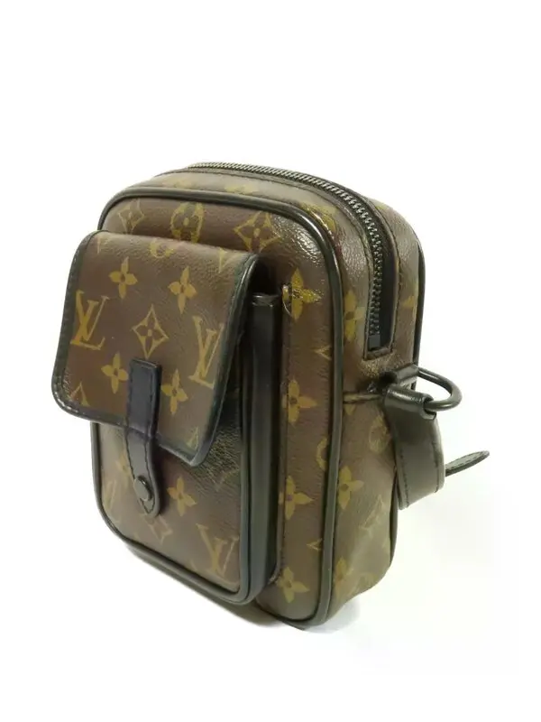 LOUIS VUITTON Christopher Monogram Macassar Crossbody Bag - Brown