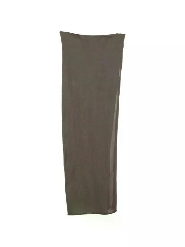 LAUREN MANOOGIAN Veil Wrap - Brown