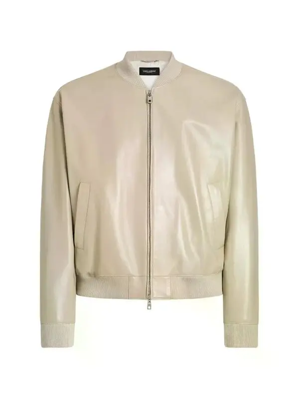 Dolce & Gabbana Nappa Bomber Jacket