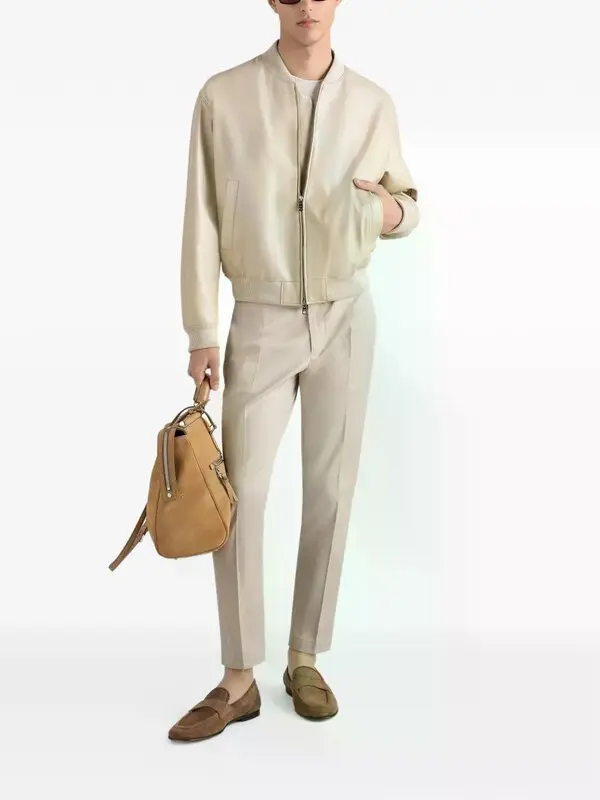 Dolce & Gabbana Nappa Bomber Jacket