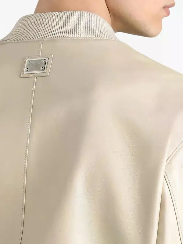 Dolce & Gabbana Nappa Bomber Jacket
