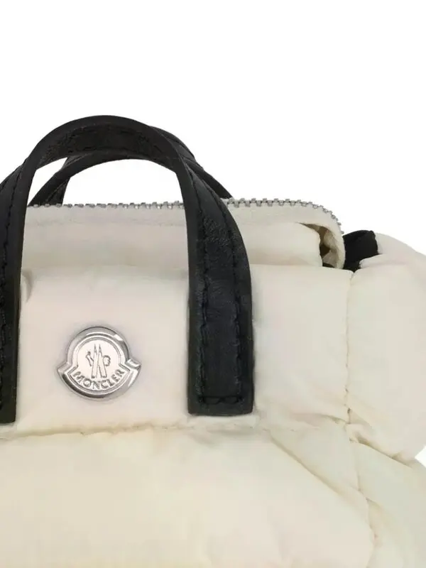 Moncler Quilted Leather Keyring