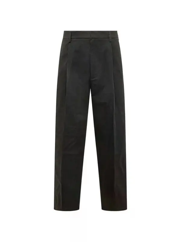 MORDECAI Pleated Straight-leg Trousers