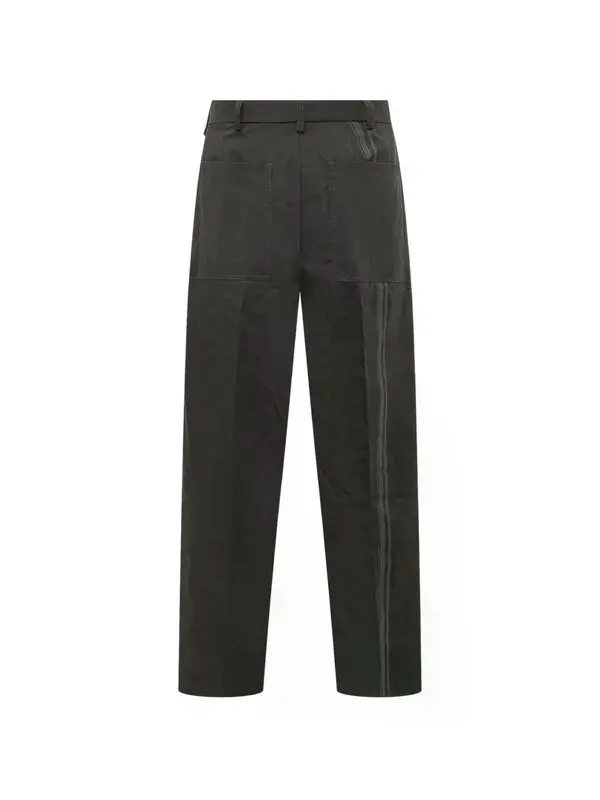 MORDECAI Pleated Straight-leg Trousers