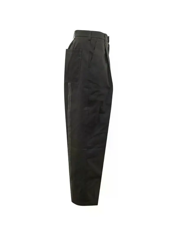 MORDECAI Pleated Straight-leg Trousers