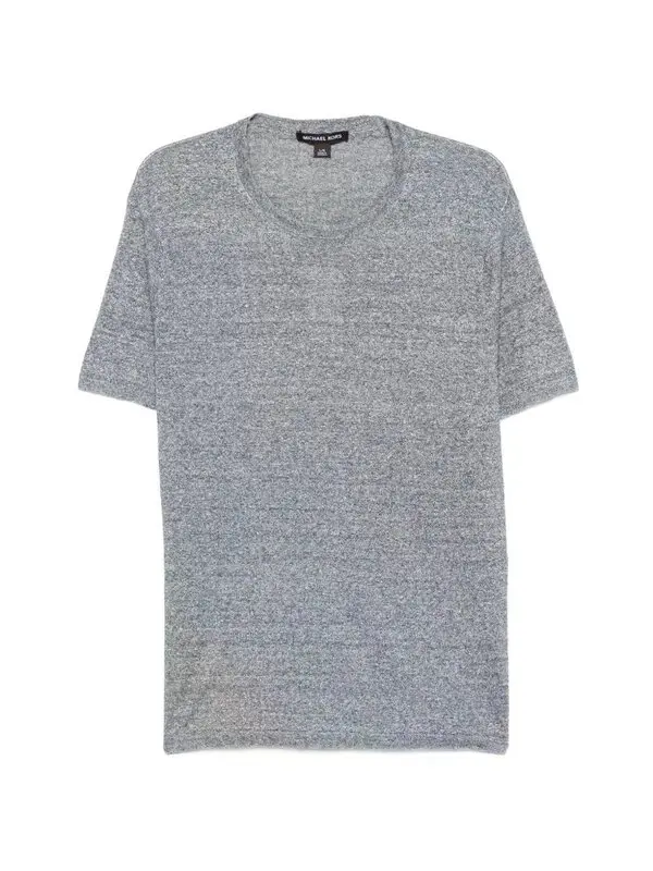 Michael Kors Marl-knit T-shirt - Blue