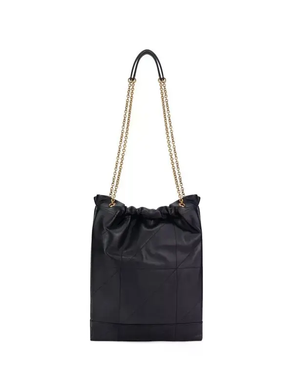 Saint Laurent Quilted Leather Tote Bag