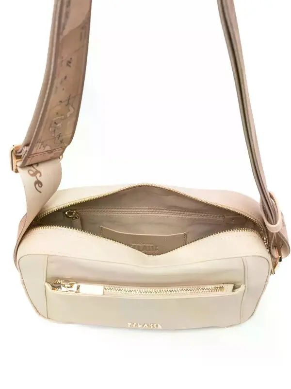 ALVIERO MARTINI 1° CLASSE Geo Map Print Shoulder Bag