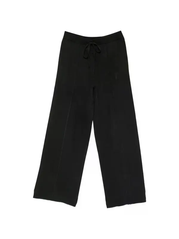 Fear Of God Knitted Wide-leg Trousers - Black