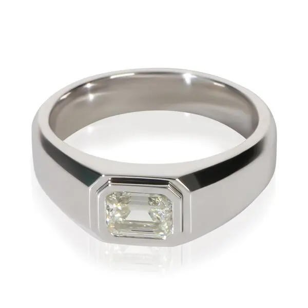 Tiffany & Co. 1.04 Ct Emerald Cut Diamond Ring - Platinum