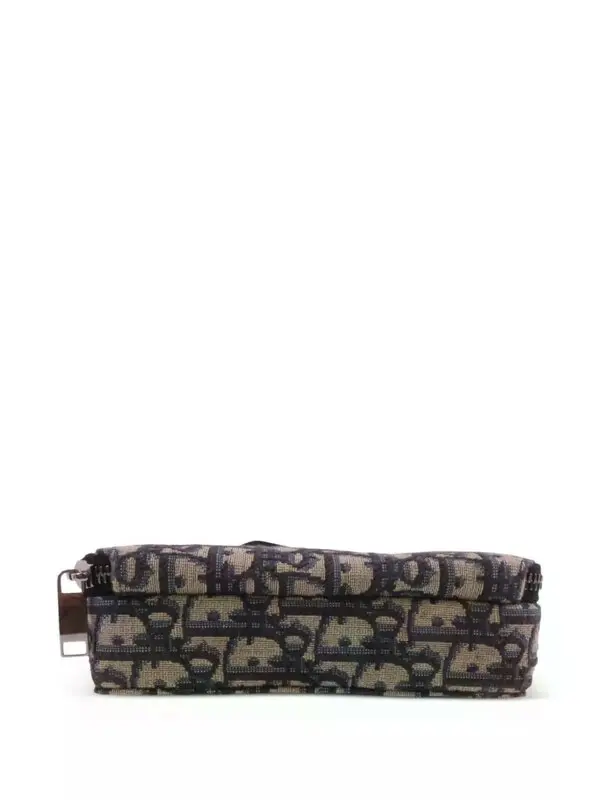 Dior Oblique Canvas Zipped Shoulder Bag