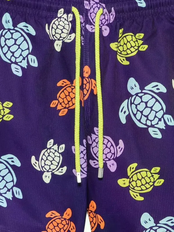 Vilebrequin Mahina Turtle-print Swim Shorts
