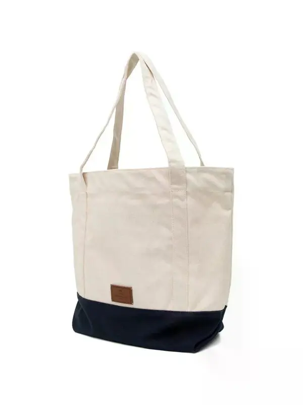 ANYA HINDMARCH Logo-patched Canvas Tote Bag