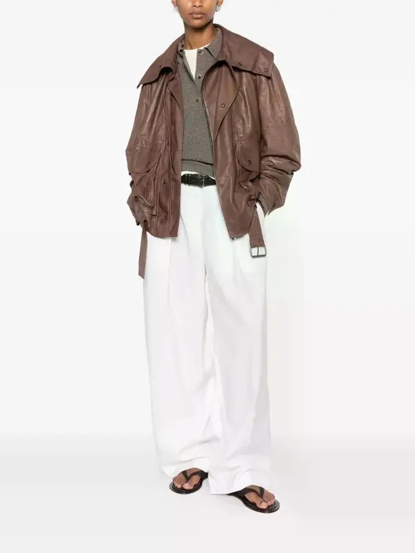 Calvin Klein Belted Oversized Jacket