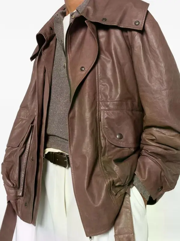 Calvin Klein Belted Oversized Jacket