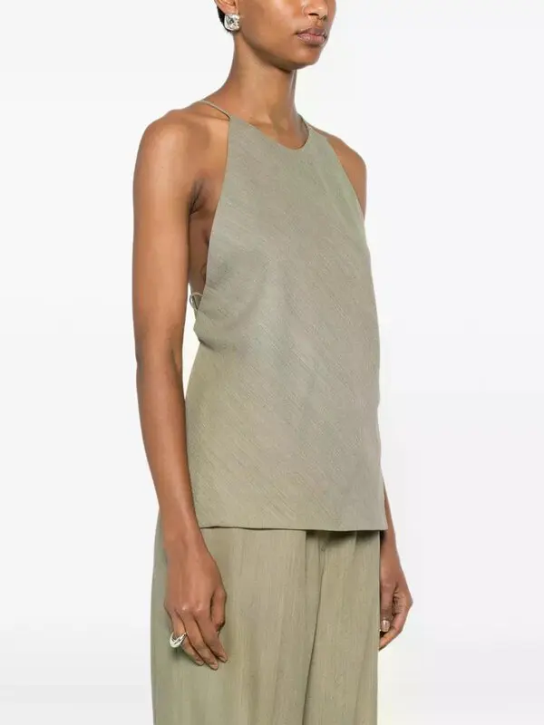 Calvin Klein Beige Sleeveless Top