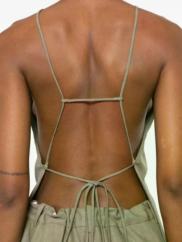 Calvin Klein Beige Sleeveless Top