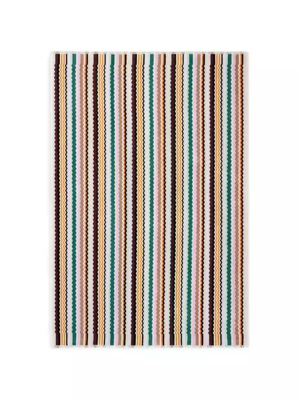 Missoni Aura Chevron-pattern Bath Sheet - Neutrals