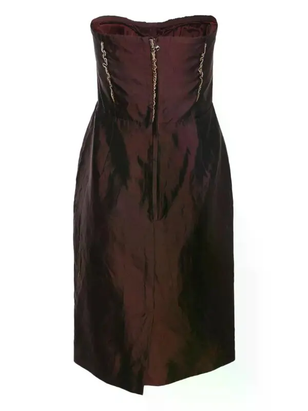 Dolce & Gabbana Strapless Midi Dress