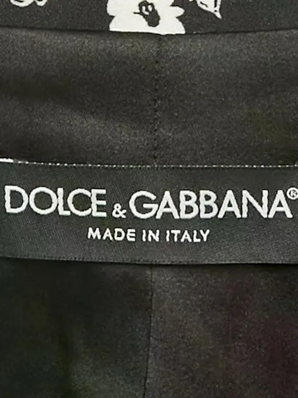 Dolce & Gabbana Floral-print Blazer