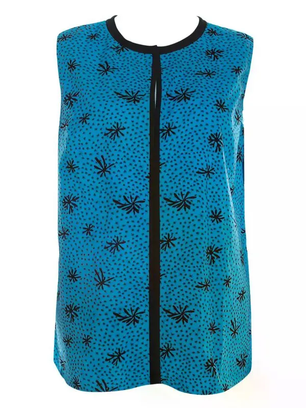 Marni Sleeveless Star-print Tank Top