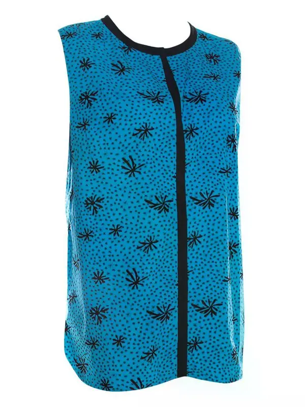 Marni Sleeveless Star-print Tank Top