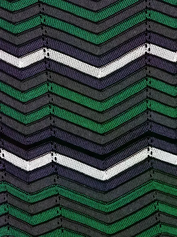 Missoni Chevron Knit Long Sleeve Top